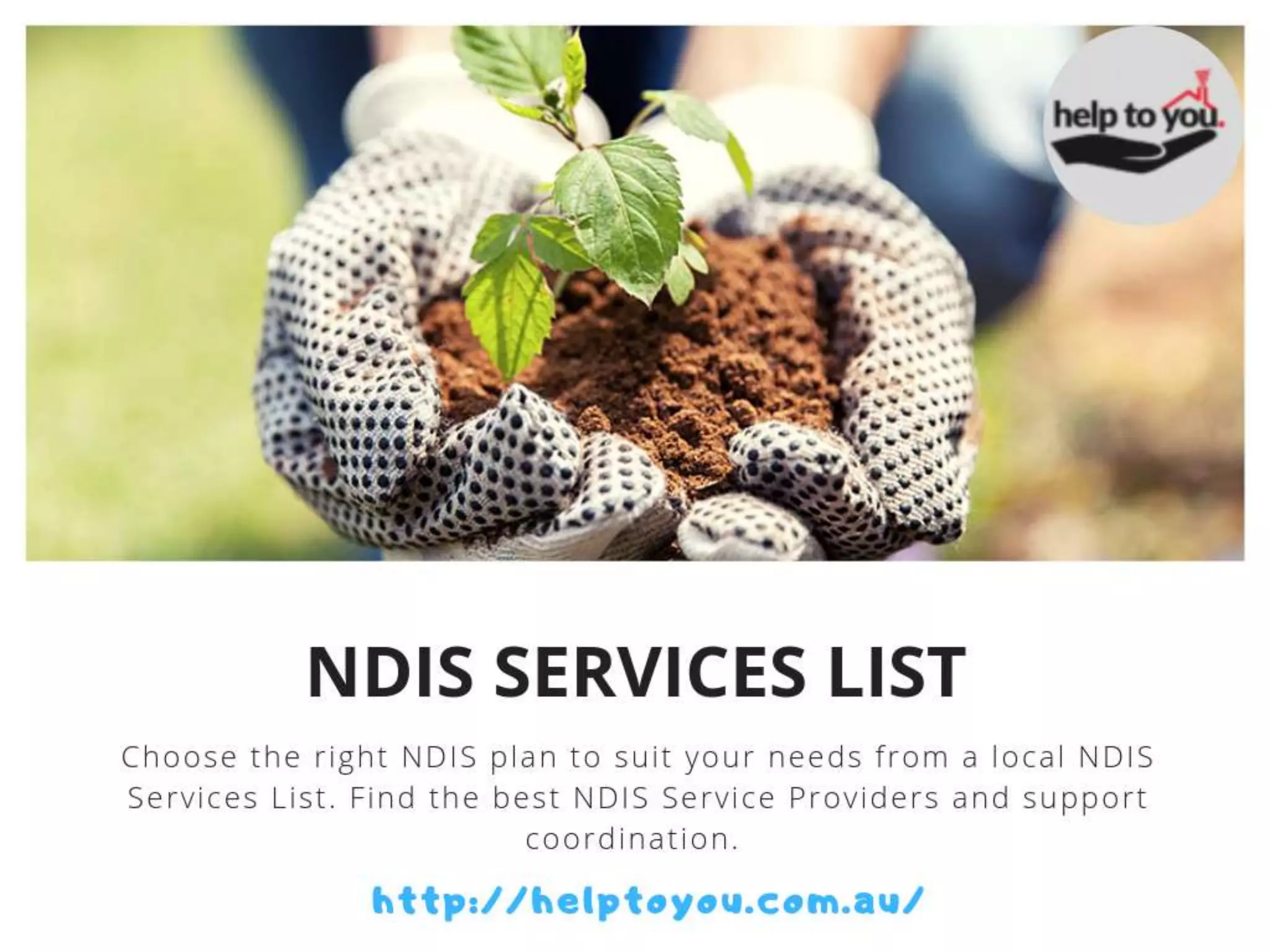 Ndis services list | PPT