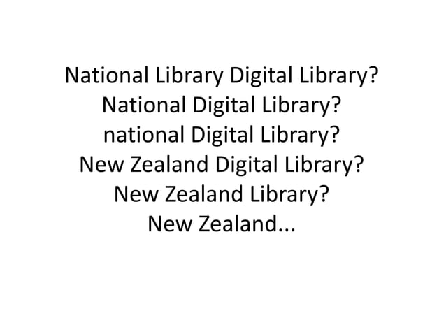 National Digital Library | PPT