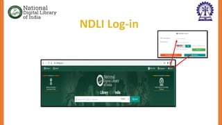 NDLI User Awareness Training session.pptx