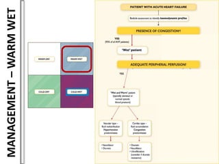 Principles of management of acute heart failure | PPTX