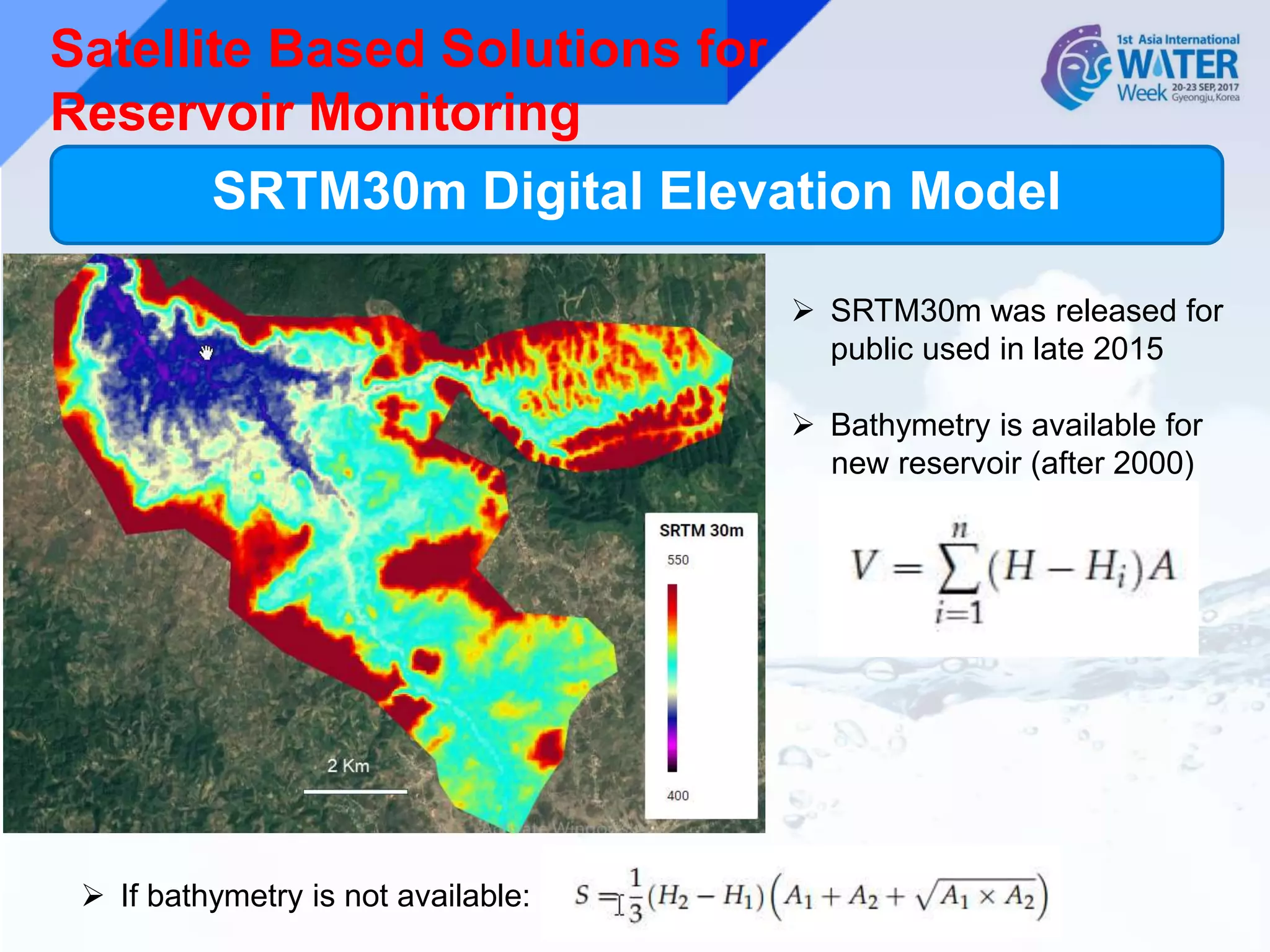 Reservoir monitoring using multiple satellite systems | PPT