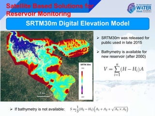 Reservoir monitoring using multiple satellite systems | PPT