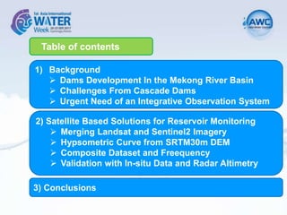 Reservoir monitoring using multiple satellite systems | PPT