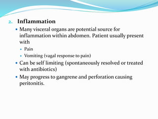 Acute abdomen | PPTX
