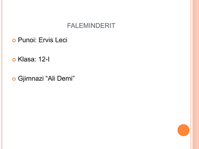 Ndotja e Ajrit | PPTX