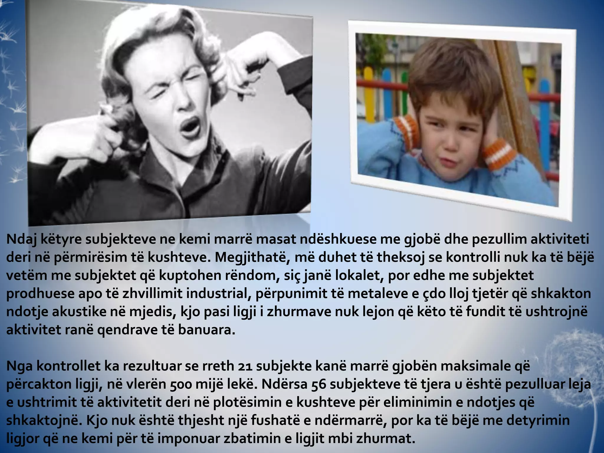 Ndotja akuustike | PPTX