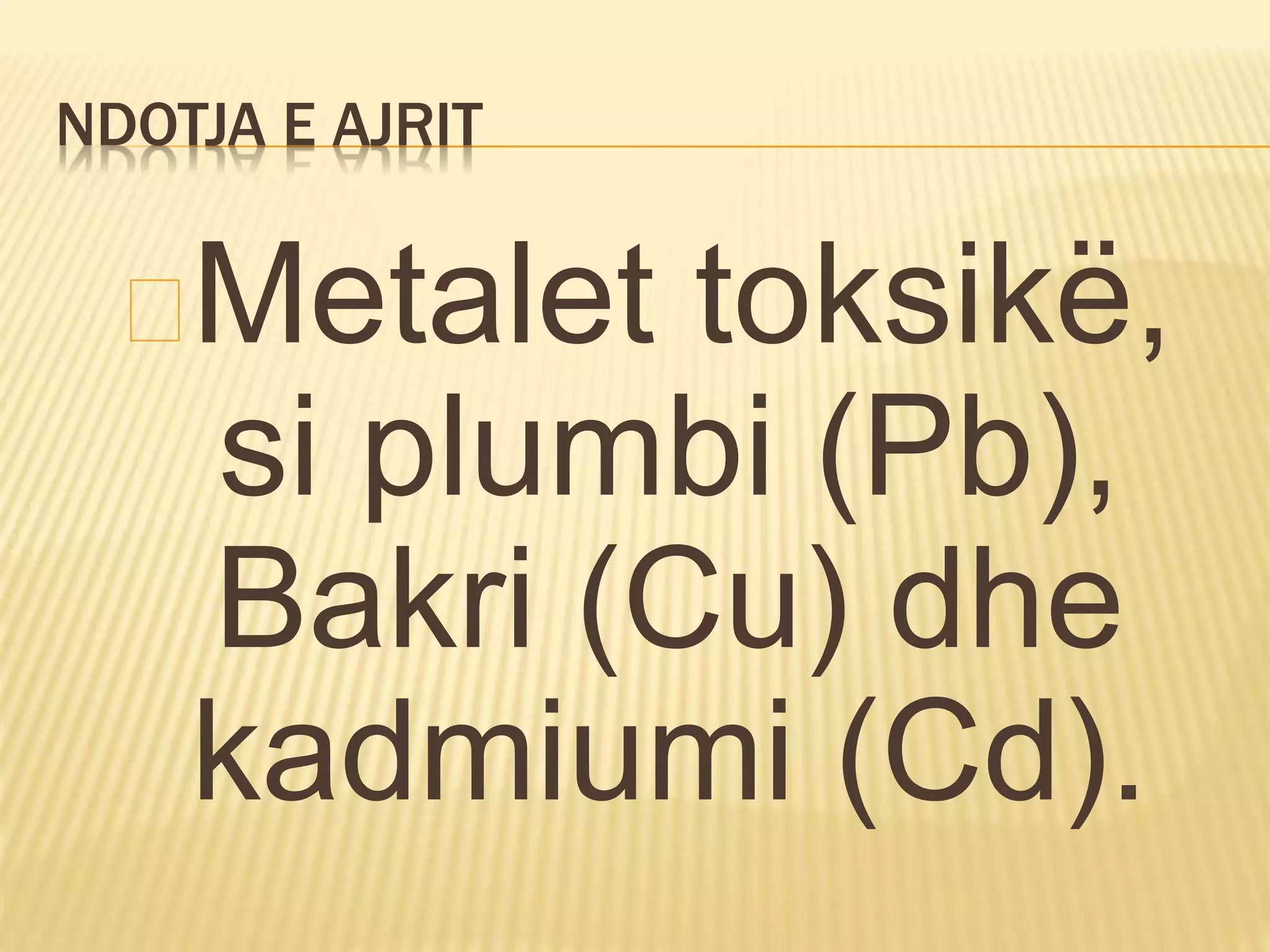 Ndotja e mjedisit | PPTX