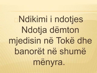 Ndotja e mjedisit | PPTX