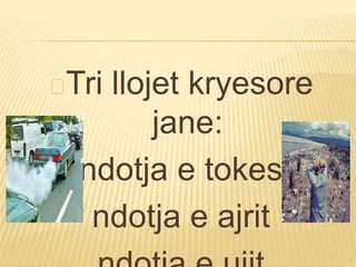 Ndotja e mjedisit | PPTX