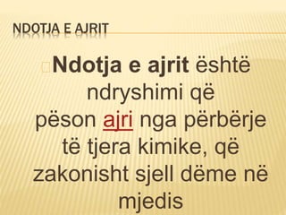 Ndotja e mjedisit | PPTX