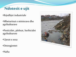 Ndotja e ujit | PPTX