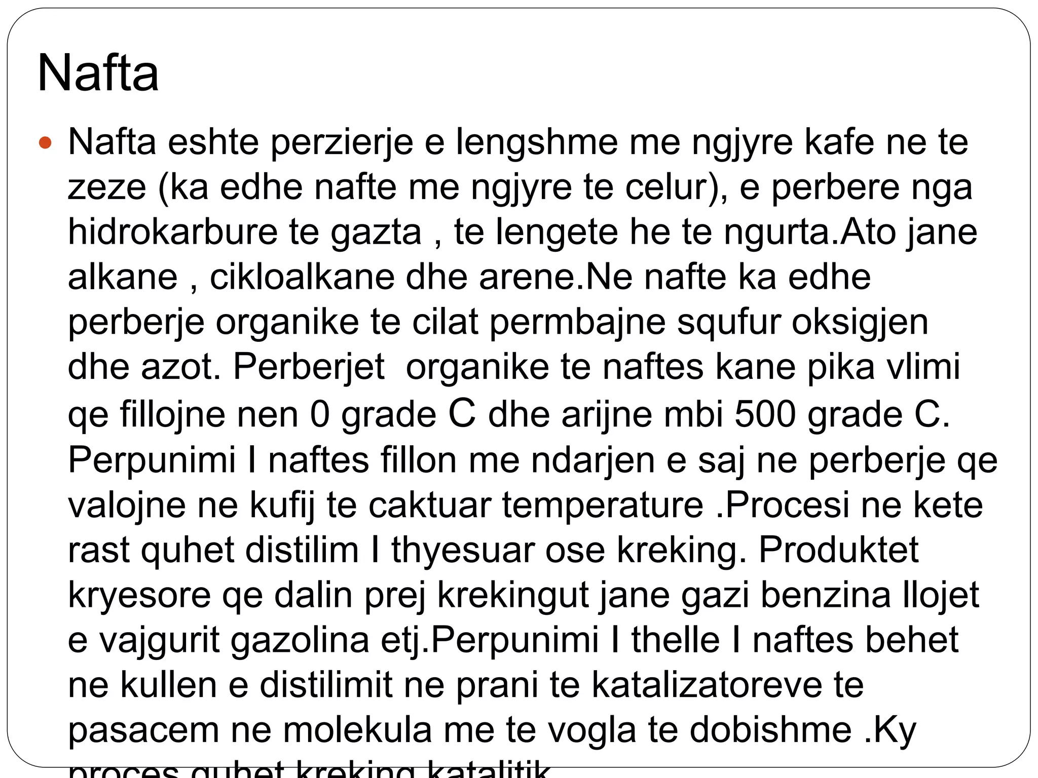 Ndotja nga Hidrokarburet | PPTX