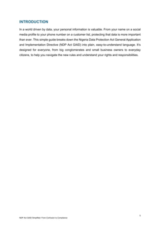NDP Act GAID Simplified: From Confusion to Compliance | PDF