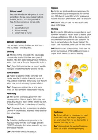 First Aid Basics | PDF