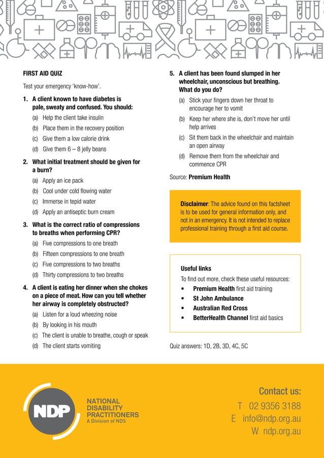 First Aid Basics | PDF