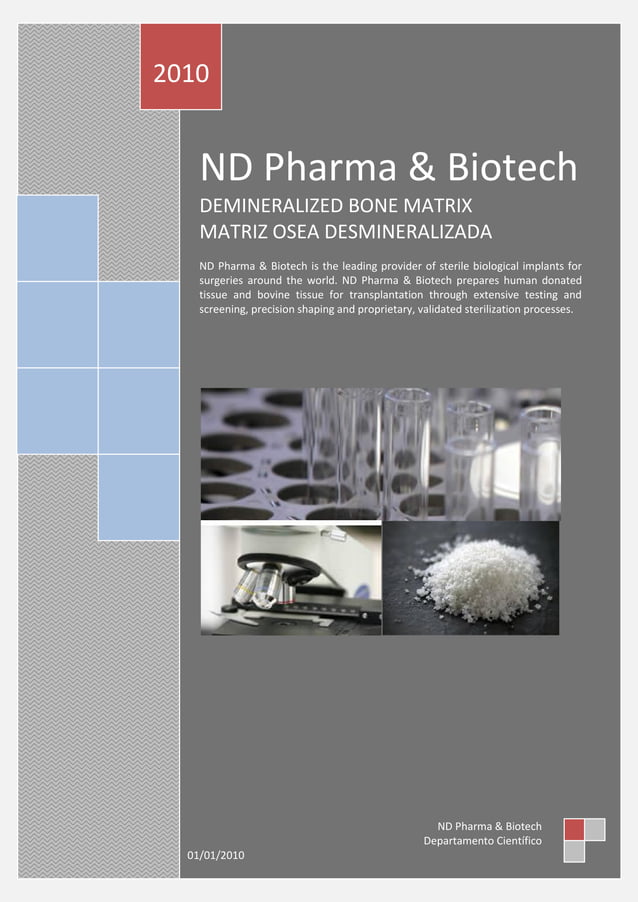 Nd Pharma & Biotech BONE MATRIX | PDF