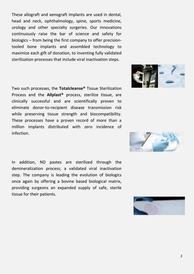 Nd Pharma & Biotech BONE MATRIX | PDF