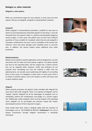 Nd Pharma & Biotech BONE MATRIX | PDF