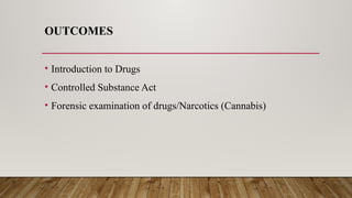 ndps narcotics drugs psychotropic substances | PPTX