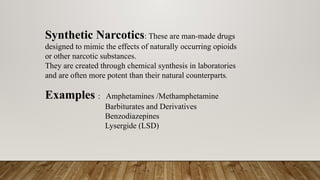 ndps narcotics drugs psychotropic substances | PPTX