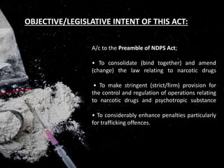 NDPS Act | PPTX