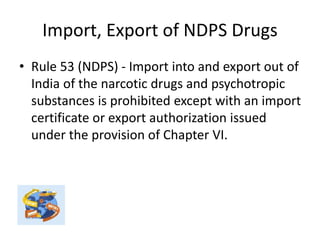 NDPS drugs Regulation and Licensing PPT.pptx