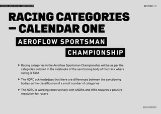 NDRC x SPORTSMAN CHAMPIONSHIP CALENDAR | PPT