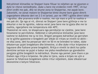 Ndryshimet klimatike | ODP