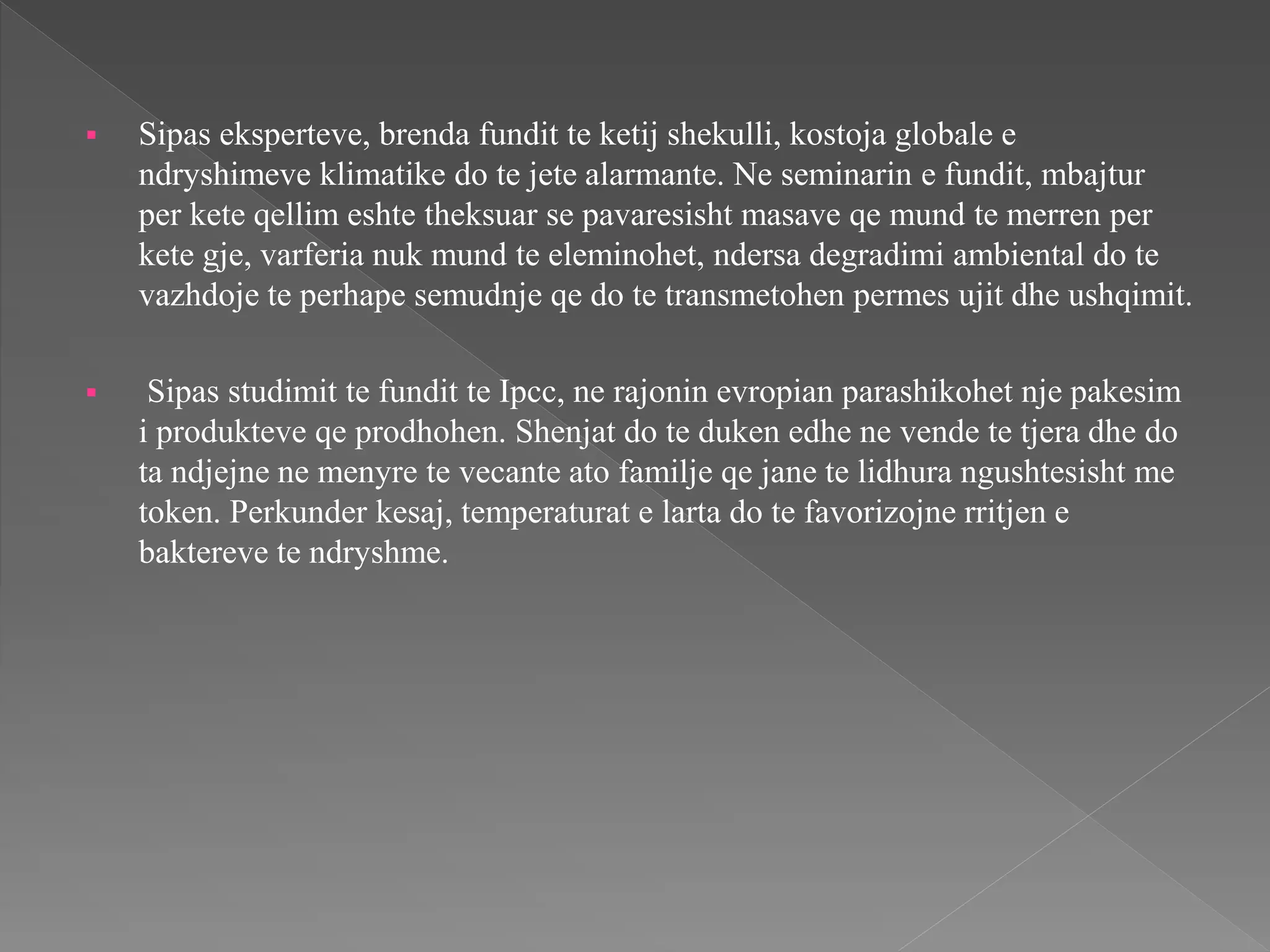 Ndikimi i efektit sere ne jeten e perditshme | PPTX