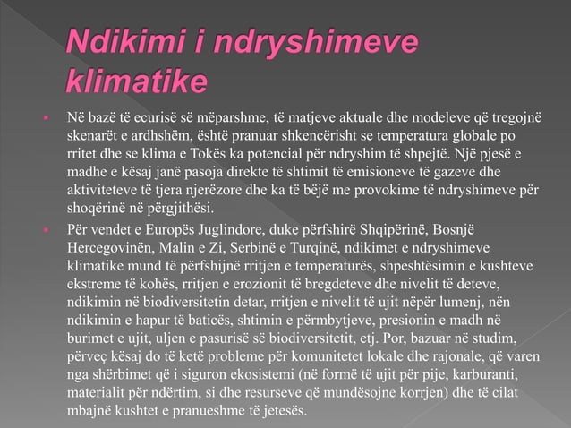 Ndikimi i efektit sere ne jeten e perditshme | PPTX