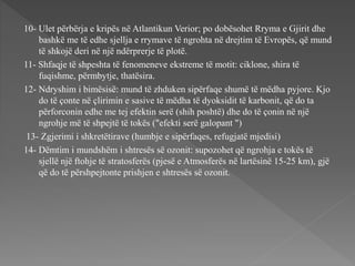 Ndikimi i efektit sere ne jeten e perditshme | PPTX