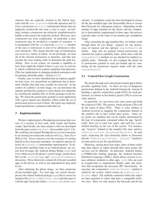 Systematic Detection of Capability Leaks in Stock Android Smartphones | PDF