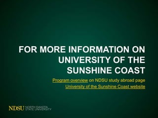 NDSU Direct Programs | PPT