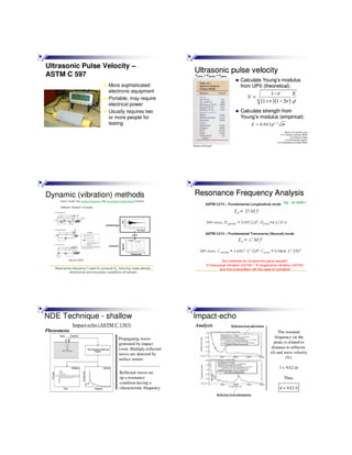 Non-Destructive Methods of Geophysical Engineering | PDF