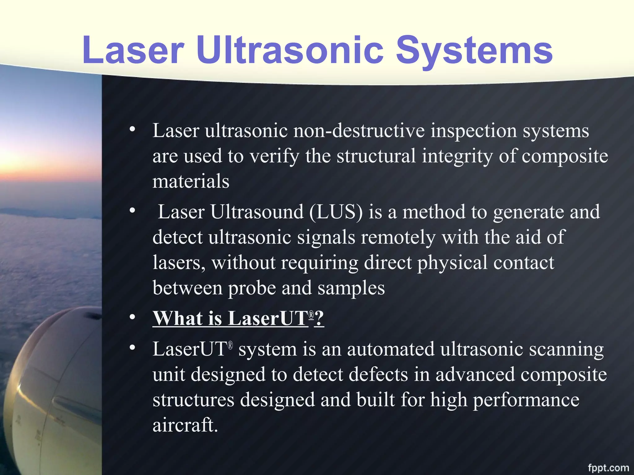 Ndt inspection in aircrafts | PPT