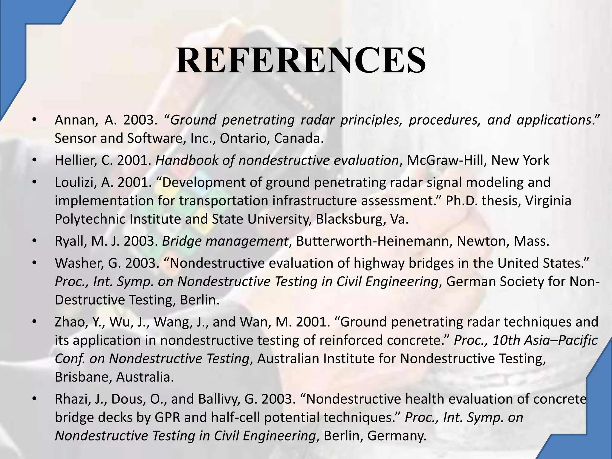 Non Destructive Testing | PPTX