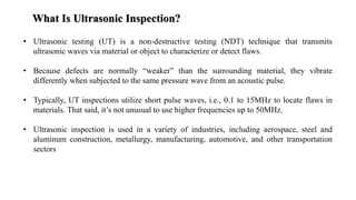 Nondestructive testing of Composite used in Aerospace. | PPT