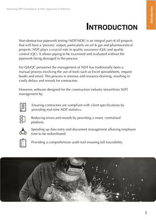 Improving NDT Compliance: A New Approach in Software | PDF