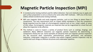 Non-destructive Testing | PPTX