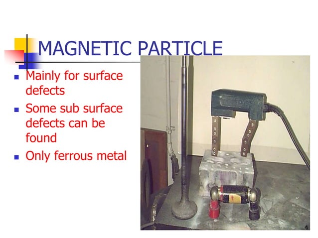 important Non destructive testing methods | PPTX