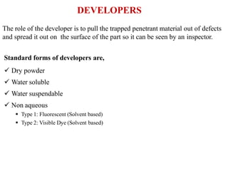 LIQUID PENETRANT TEST & ACOUSTIC EMISSION TEST | PPT