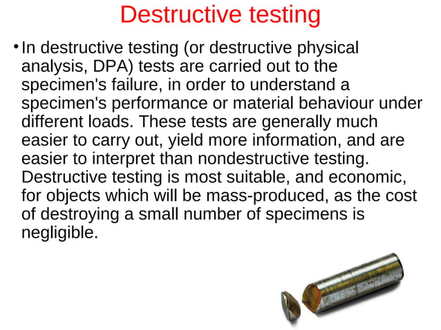 NDT and DT | PPT