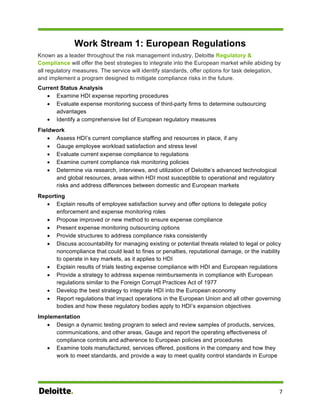Deloitte Advisory RISE Case Competition | PDF