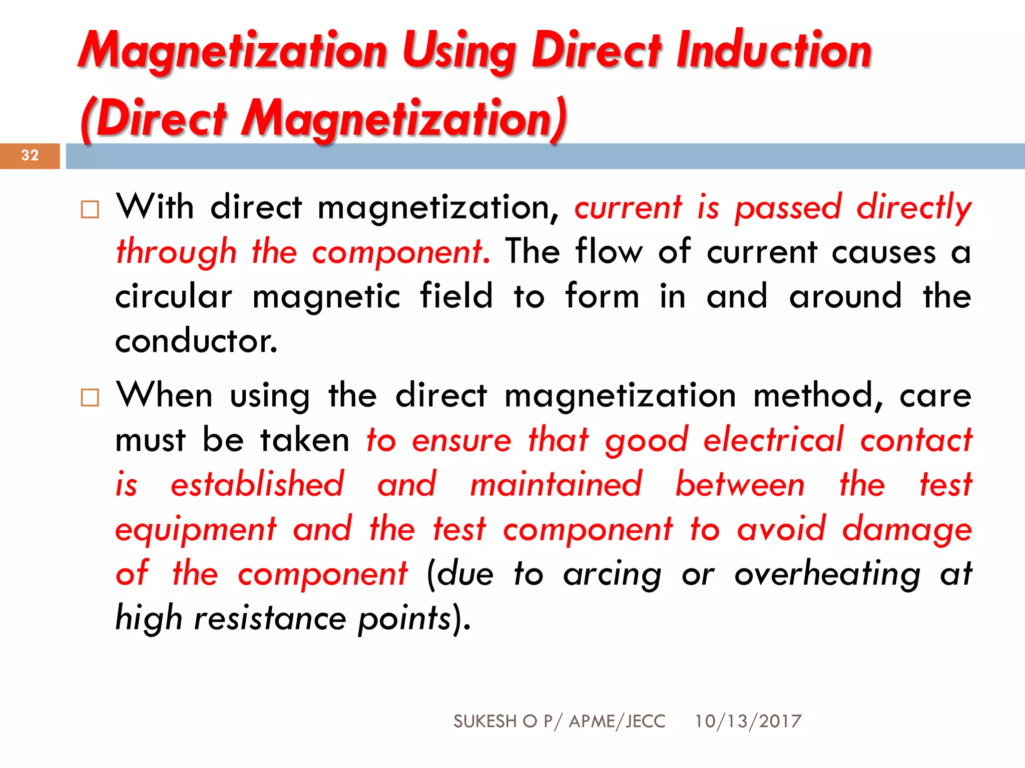 Magnetic Particle Inspection (MPI)- NDT | PDF