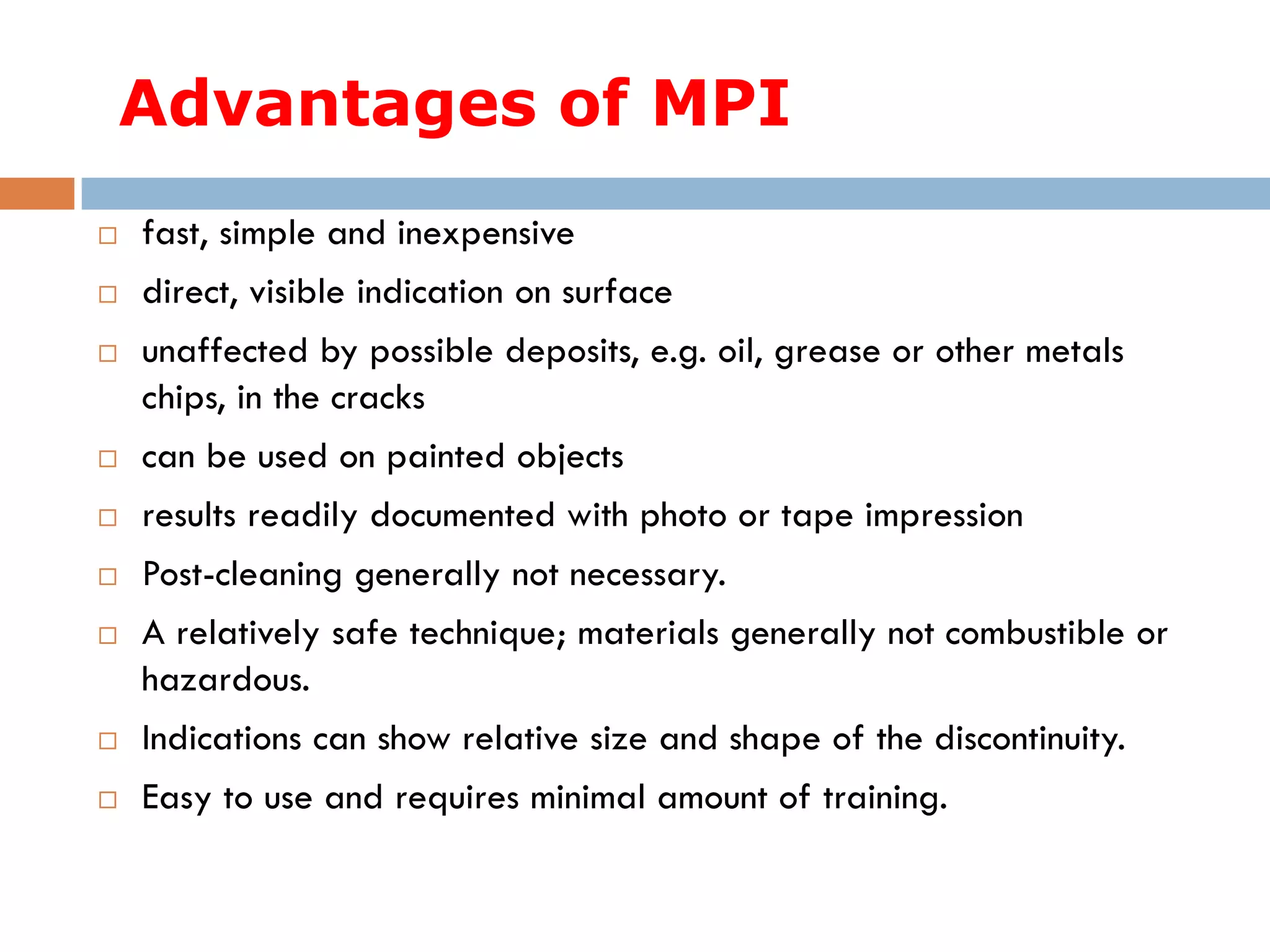 Magnetic Particle Inspection (MPI)- NDT | PDF