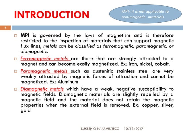 Magnetic Particle Inspection (MPI)- NDT | PDF