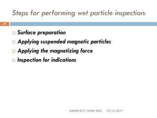 Magnetic Particle Inspection (MPI)- NDT | PDF