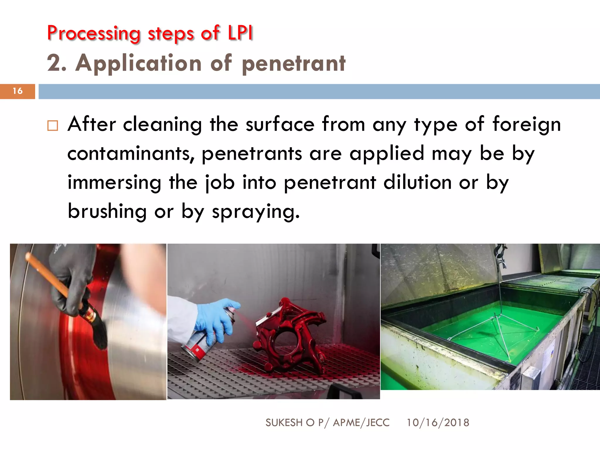 Liquid Penetrant Inspection (LPI)- NDT | PDF