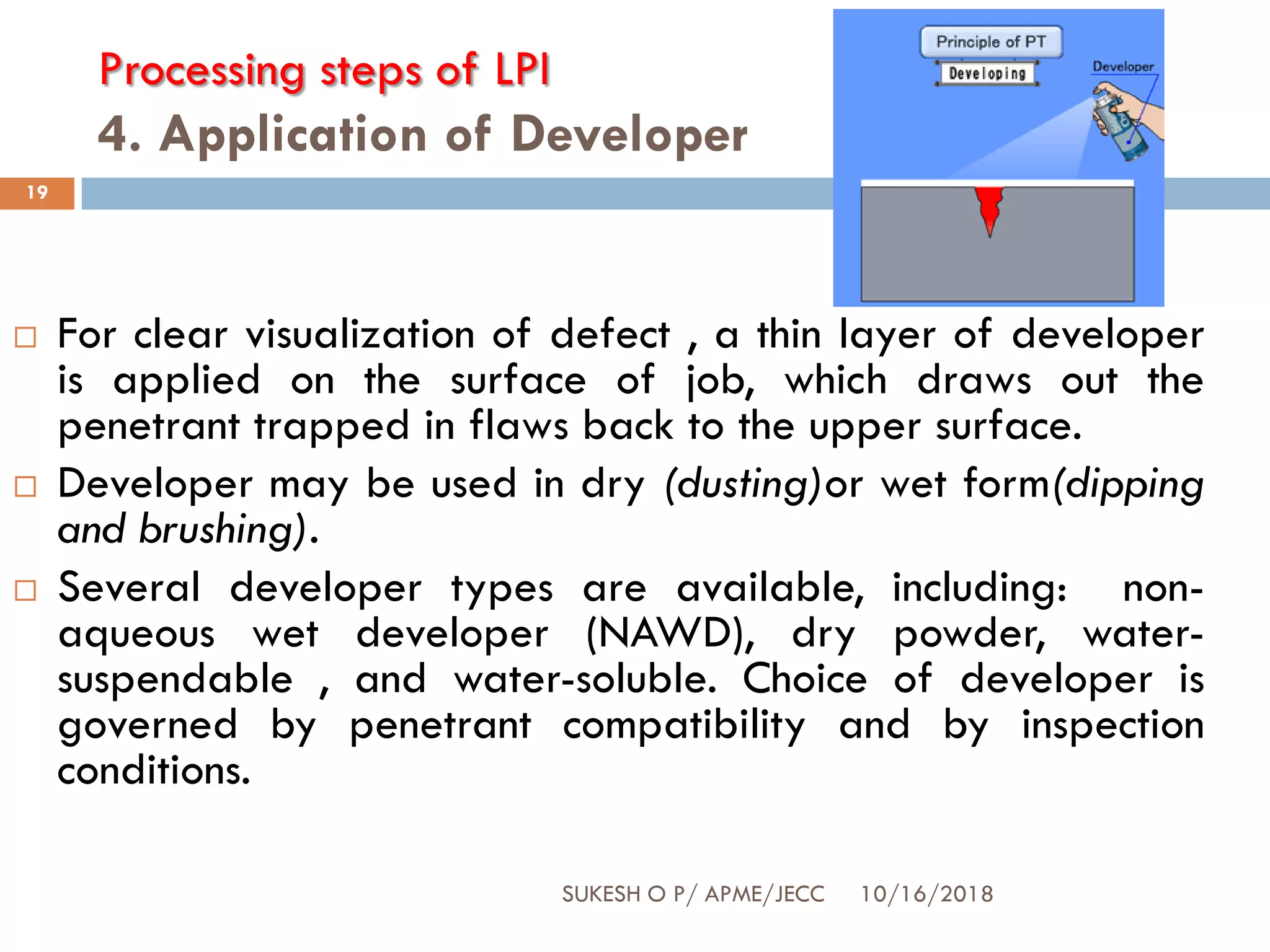 Liquid Penetrant Inspection (LPI)- NDT | PDF