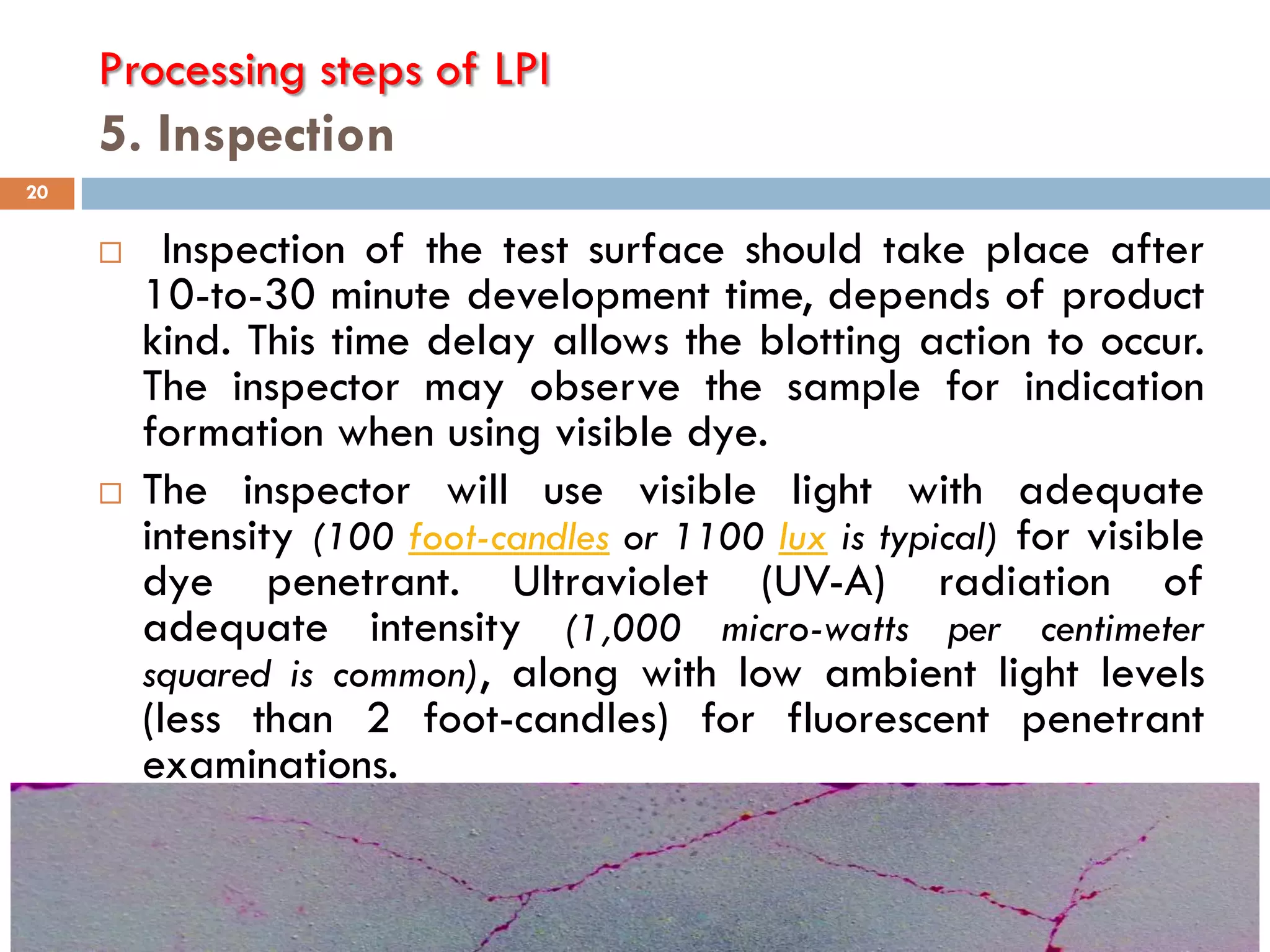 Liquid Penetrant Inspection (LPI)- NDT | PDF